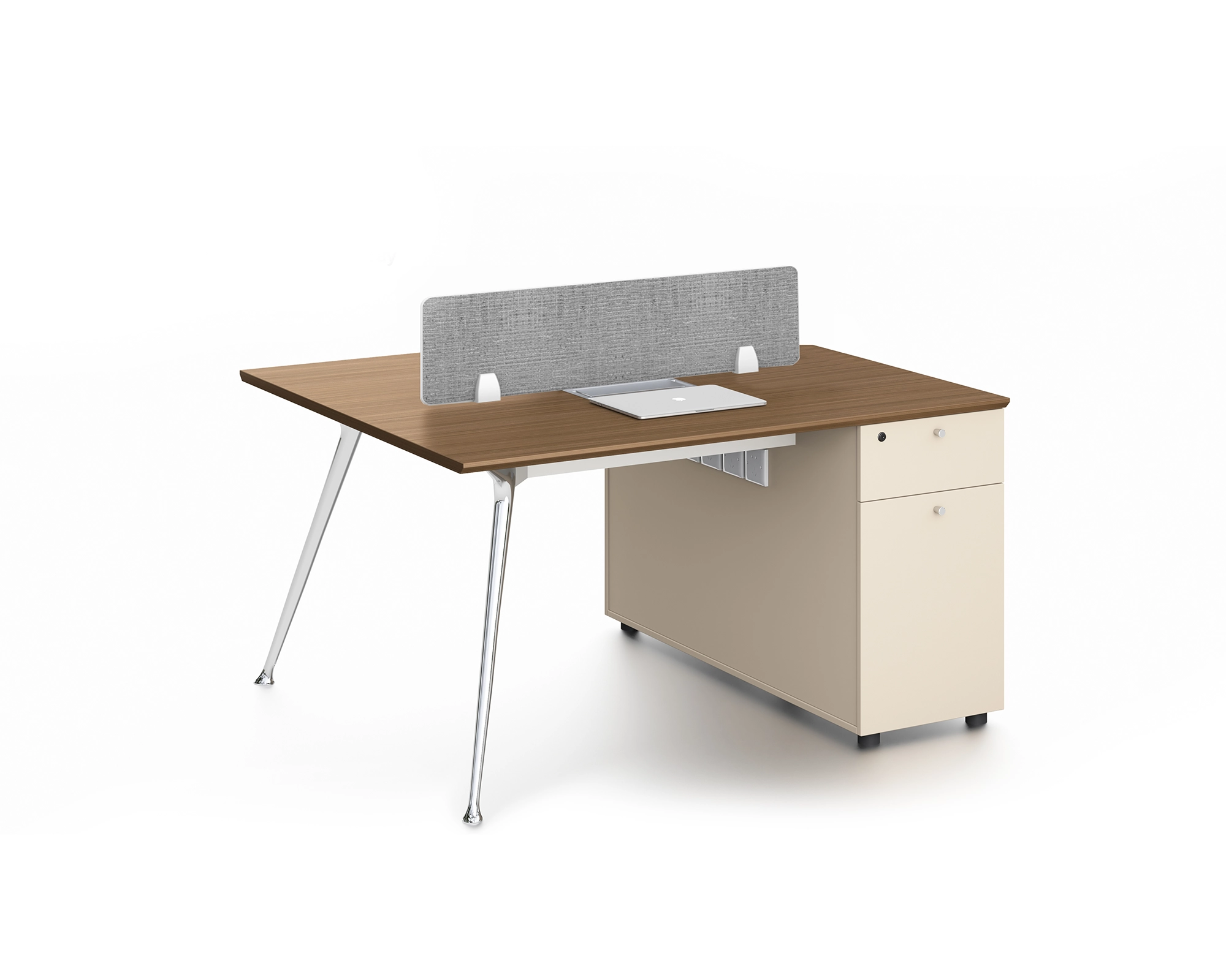Office Furniture :: Workstations :: Workstation Two person With screen ...