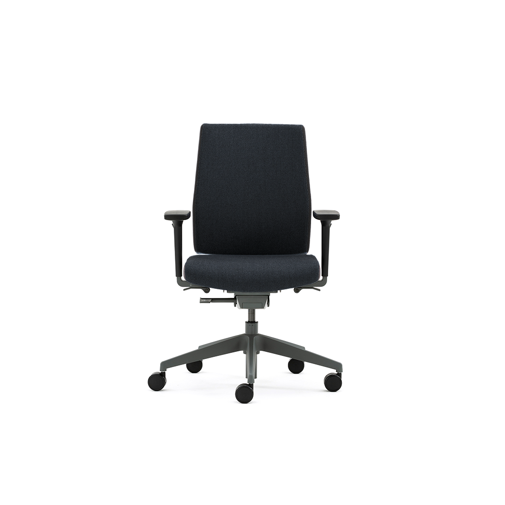Office Furniture :: office chair :: MID BACK CHAIR MODEL FLX740HA BLACK